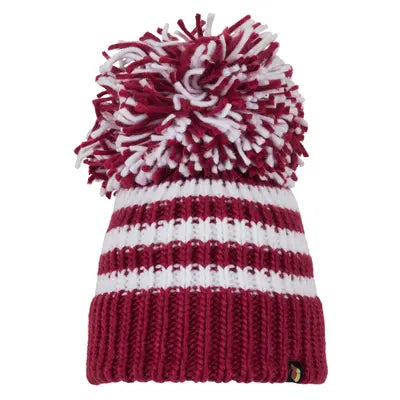 Angry Barcode | Red Bobble Hat | Big Bobble Hats – Saint Piran Service ...