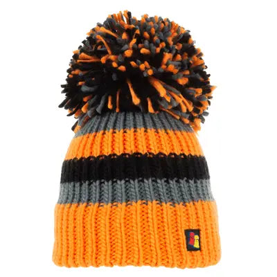 Orange Carbon | Orange Bobble Hat | Big Bobble Hats – Saint Piran ...